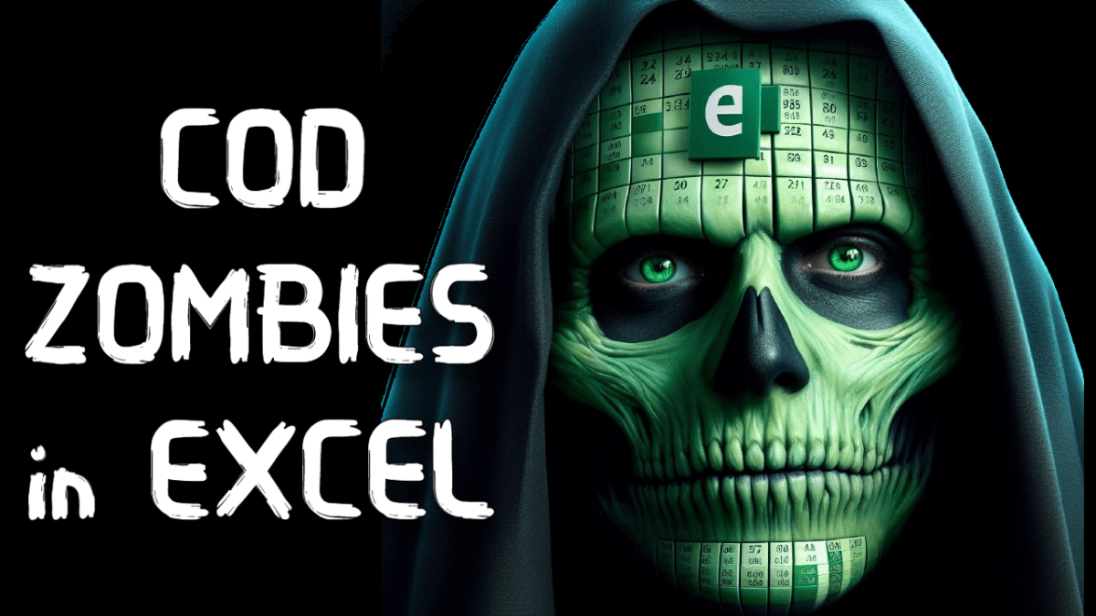 I made a COD Zombies style game in Microsoft EXCEL – The StoryTeller
