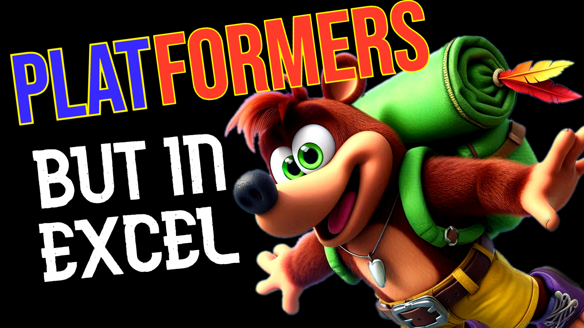 I made a PLATFORMER Game in EXCEL – The StoryTeller